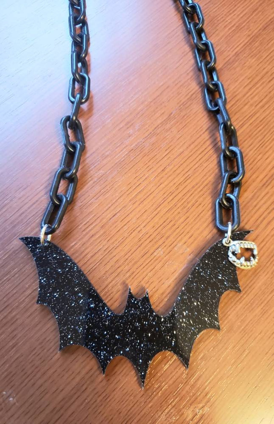 Vampire Bat Necklace - Etsy