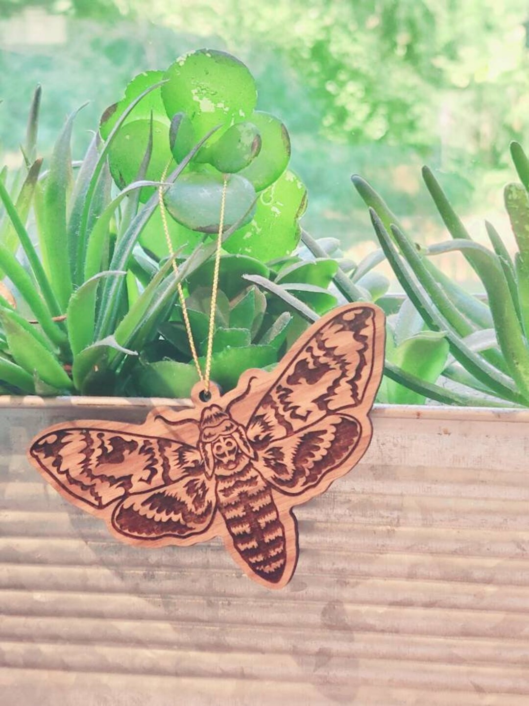Death Moth Ornament - Etsy