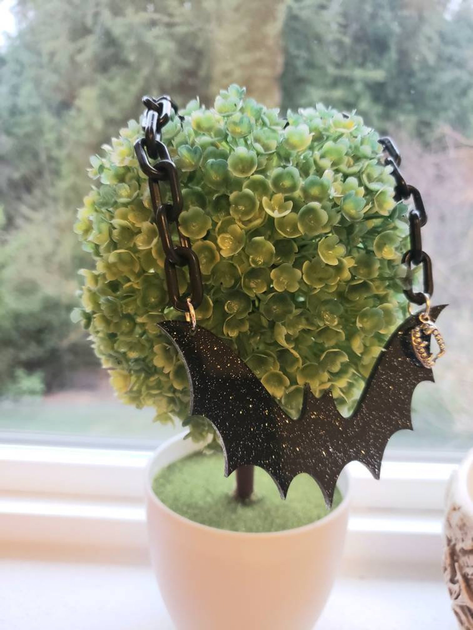 Vampire Bat Necklace - Etsy