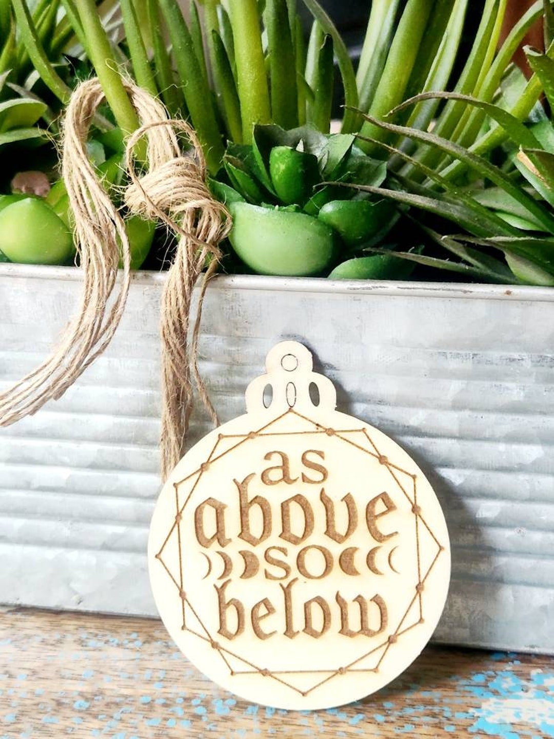 As Above so Below Ornament - Etsy