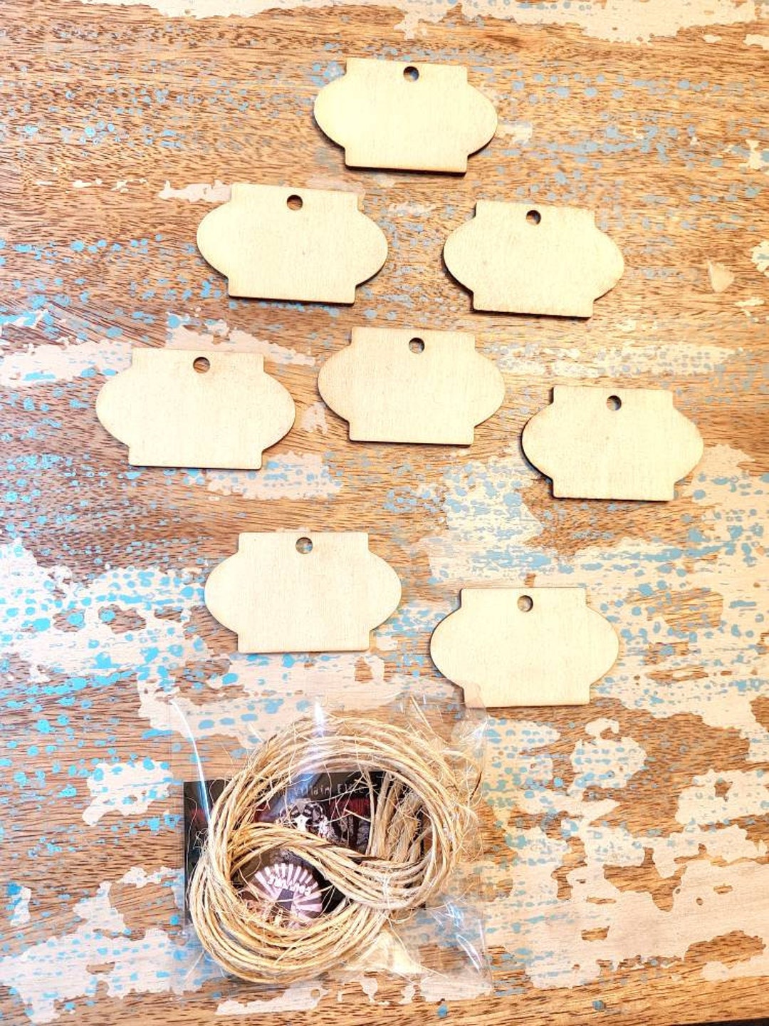 Blank Wood Labels Qty 8 - Etsy