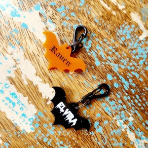 Gothic BAT Pet or Human ID Tag - Etsy