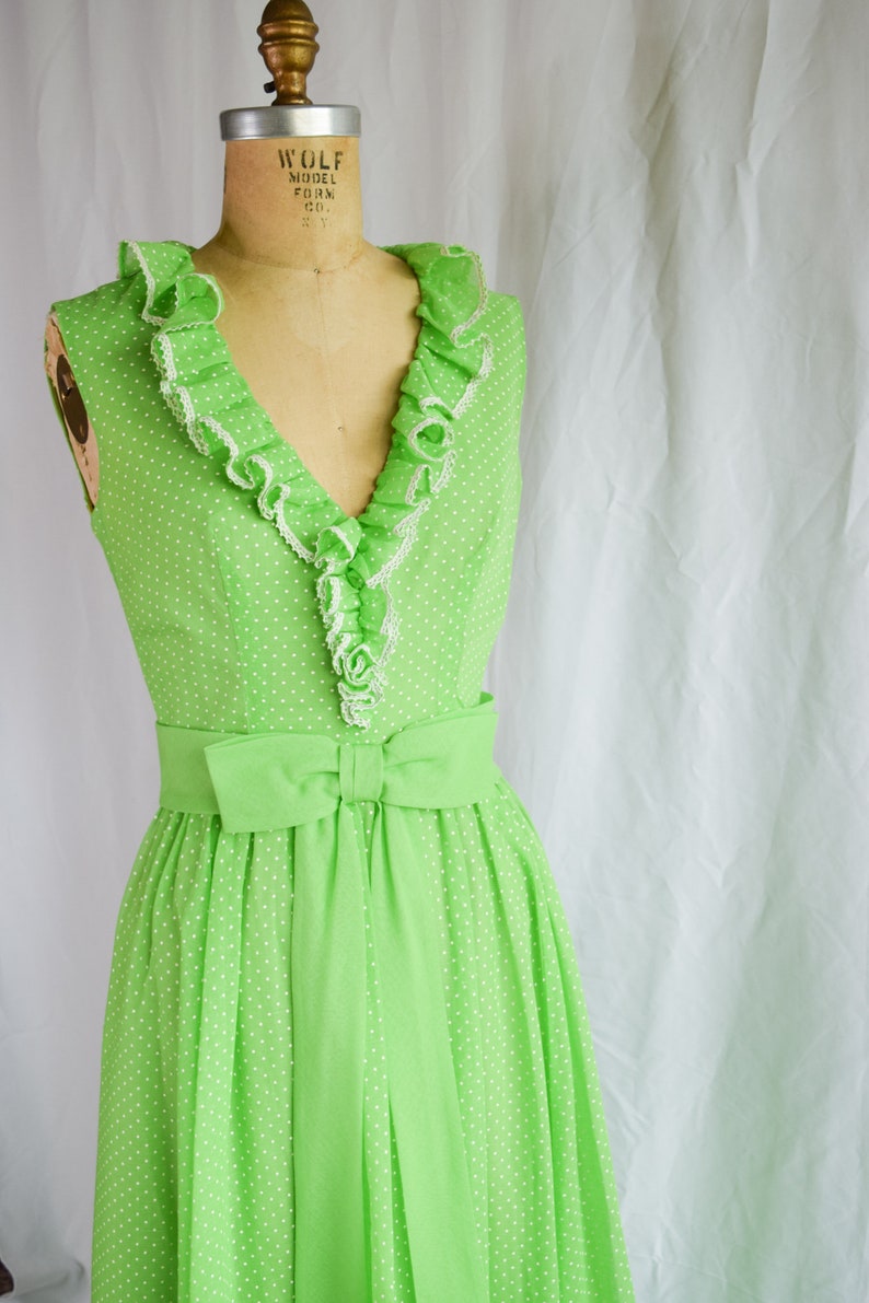 Vintage 1960s Dress Miss Elliette Vintage Late 60s Maxi - Etsy