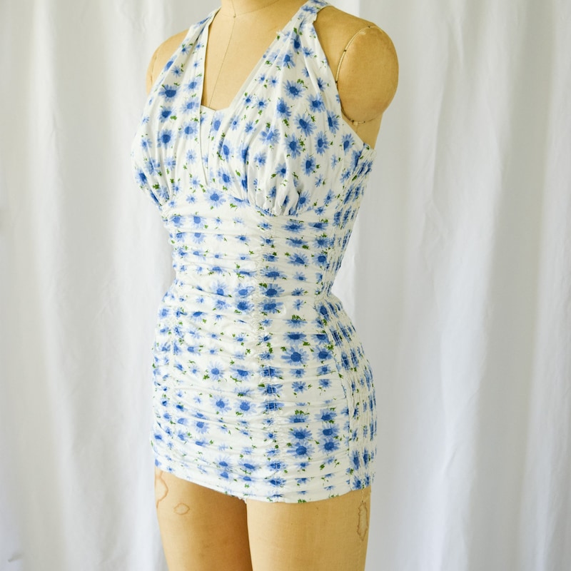 1940s Swimsuit - Etsy