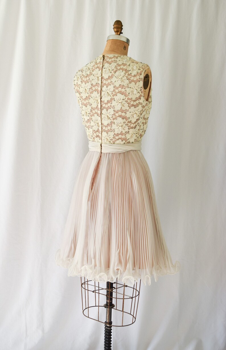 1960s Dress | Jack Bryan by Dupuis | Vintage 60s Dress Taupe Gray Party ...