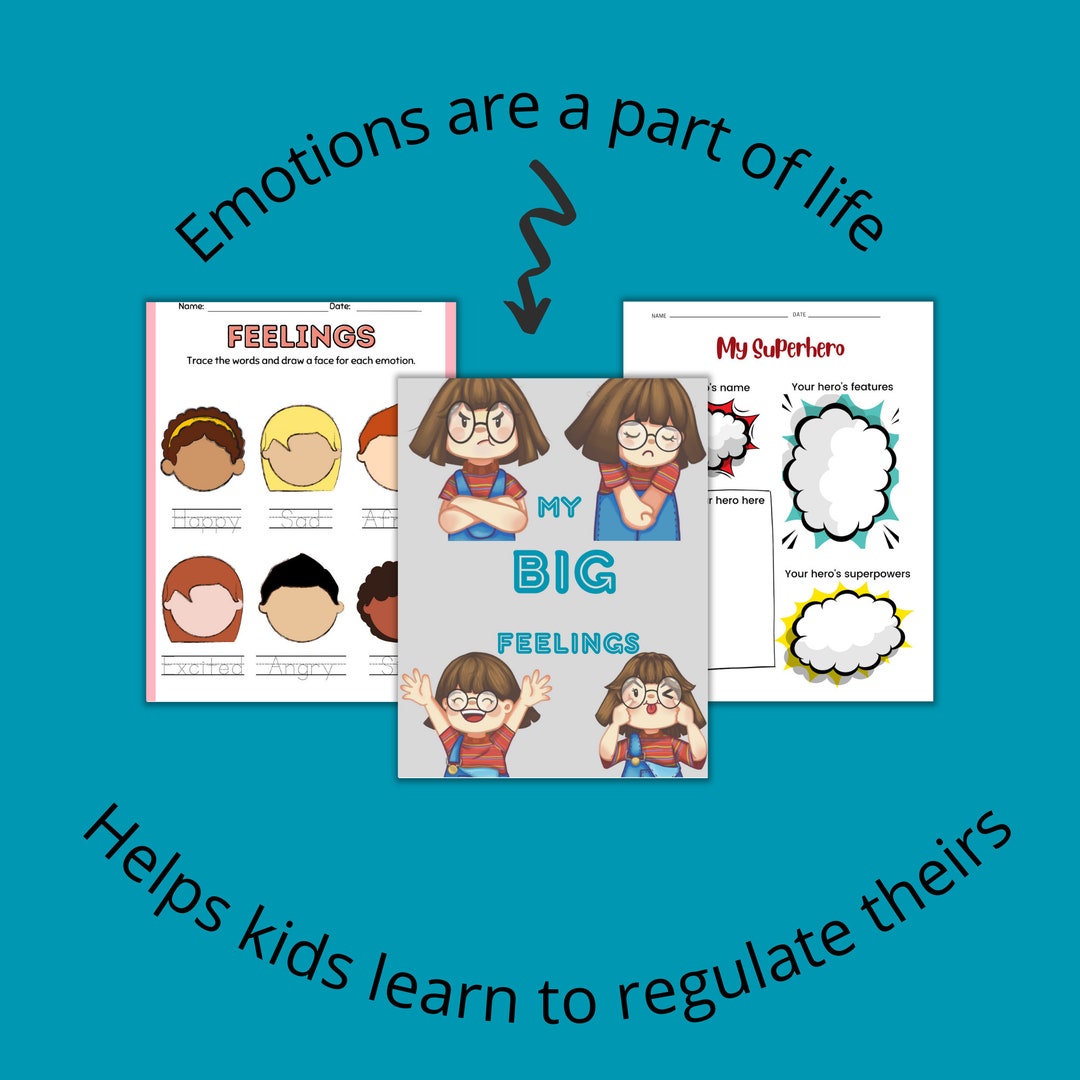 My Big Feelings: 90+engaging Activities to Help Kids Understand and ...