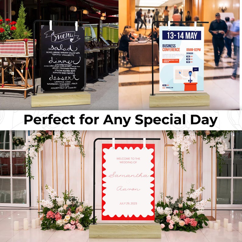 Wedding Sign Stand, Wedding Welcome Stand, Easel, Welcome Sign Stand ...