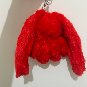 Yuqi Freak Red Rabbit Keychain Gidle - Etsy