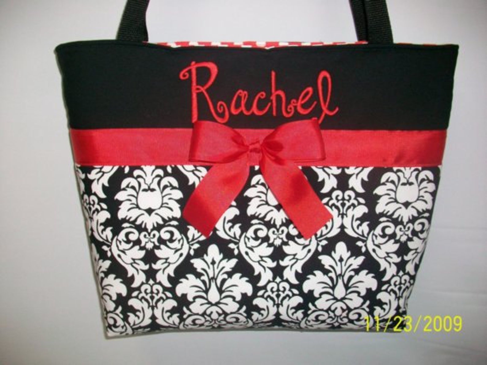 DAMASK Tote Bag.. ..you Pick Color Options ..BRIDESMAID Bags | Etsy