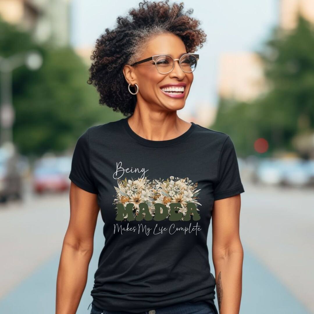 Grandmother Gift Nana Gift Madea Shirt for Grandma Shirt Grandma Tee ...