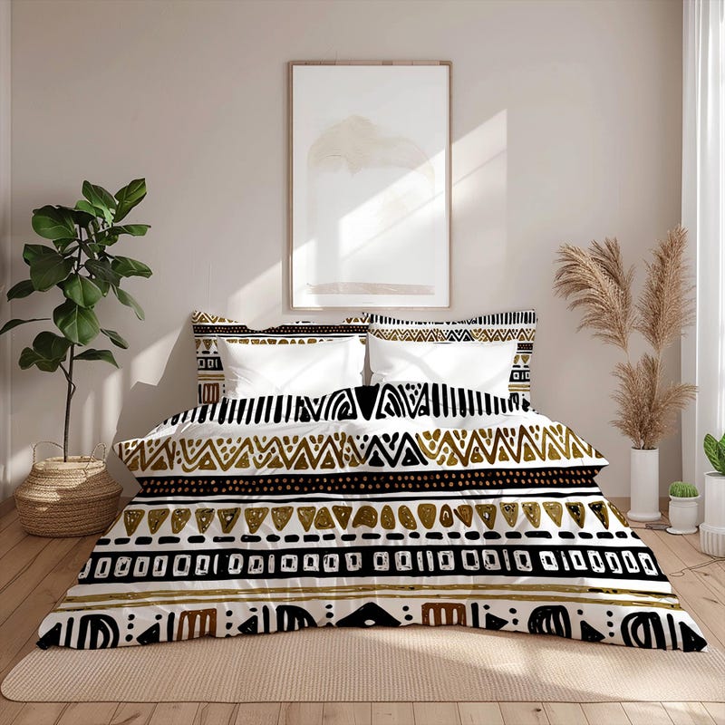 African Mud Cloth Bed - Etsy