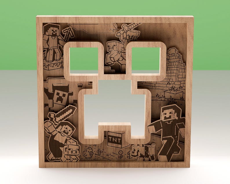 Gaming SVG - 7 Layer Scene Laser Cut Files (digital Download) - Etsy