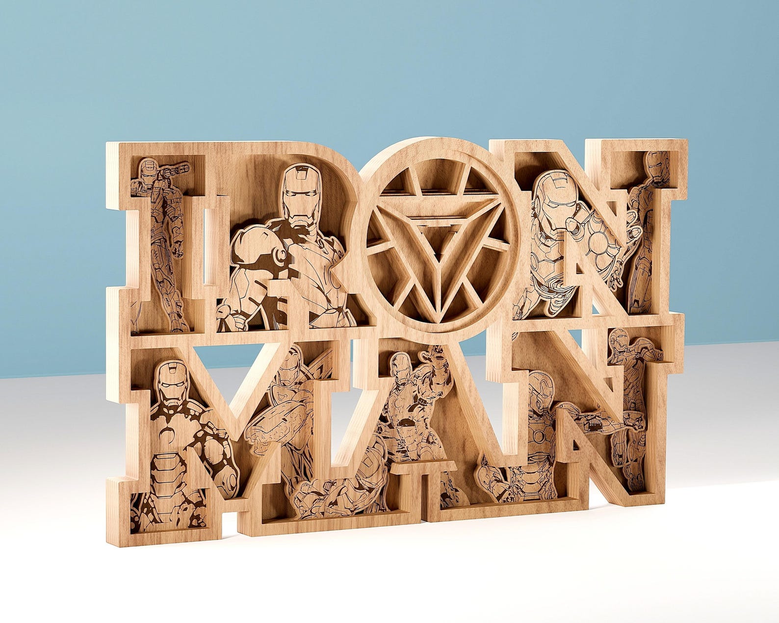 Laser Cut Files, Superhero 3D, Comic Character Design, CNC Files for ...