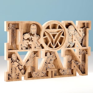 Laser Cut Files, Superhero 3D, Comic Character Design, CNC Files for ...
