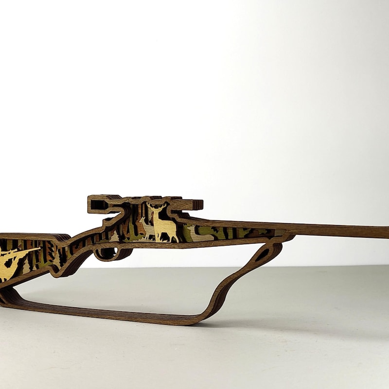 Wood Laser Rifle - Etsy