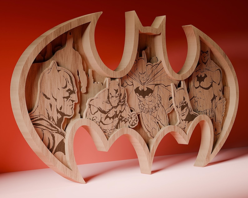 Bat Superhero Svg, Laser Cut, Instant Download, Super Hero Bat Birthday ...