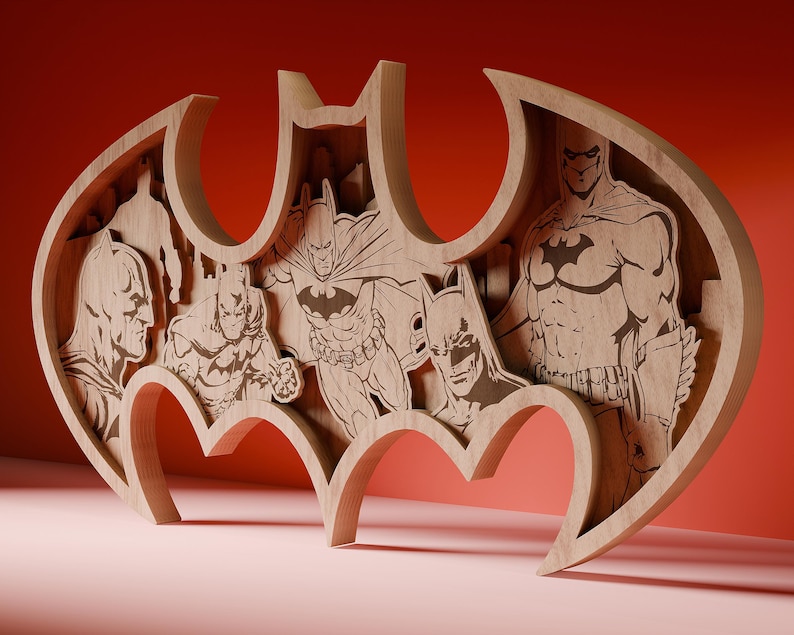 Bat Superhero Svg, Laser Cut, Instant Download, Super Hero Bat Birthday ...