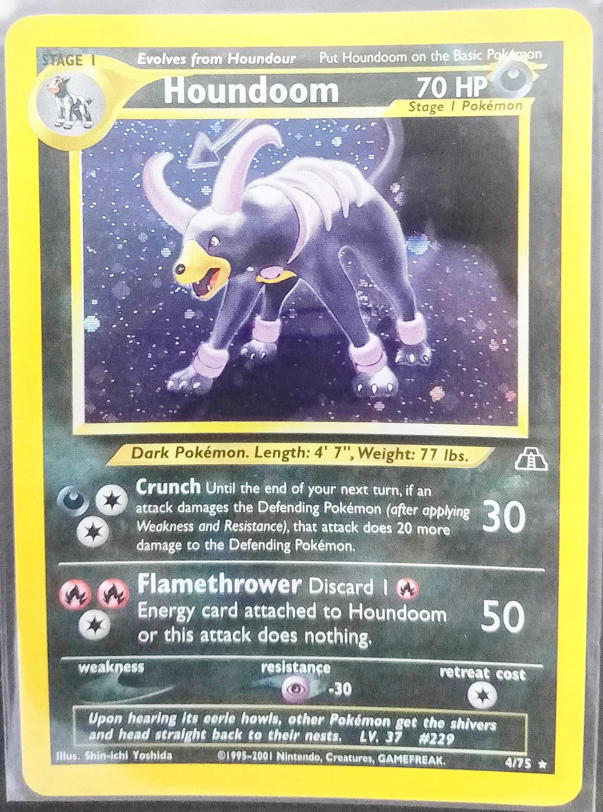 Houndoom Card