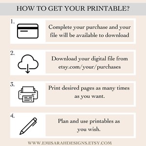 Snowflake Prayer Journal Printable Daily Bible Study Digital Planner ...