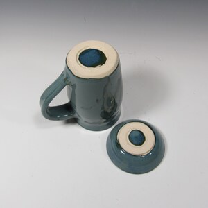 Mug With Spoon Rest or Teabag Holder - Coffee Mug With Spoon Rest - Tea ...