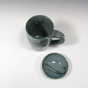 Mug With Spoon Rest or Teabag Holder - Coffee Mug With Spoon Rest - Tea ...