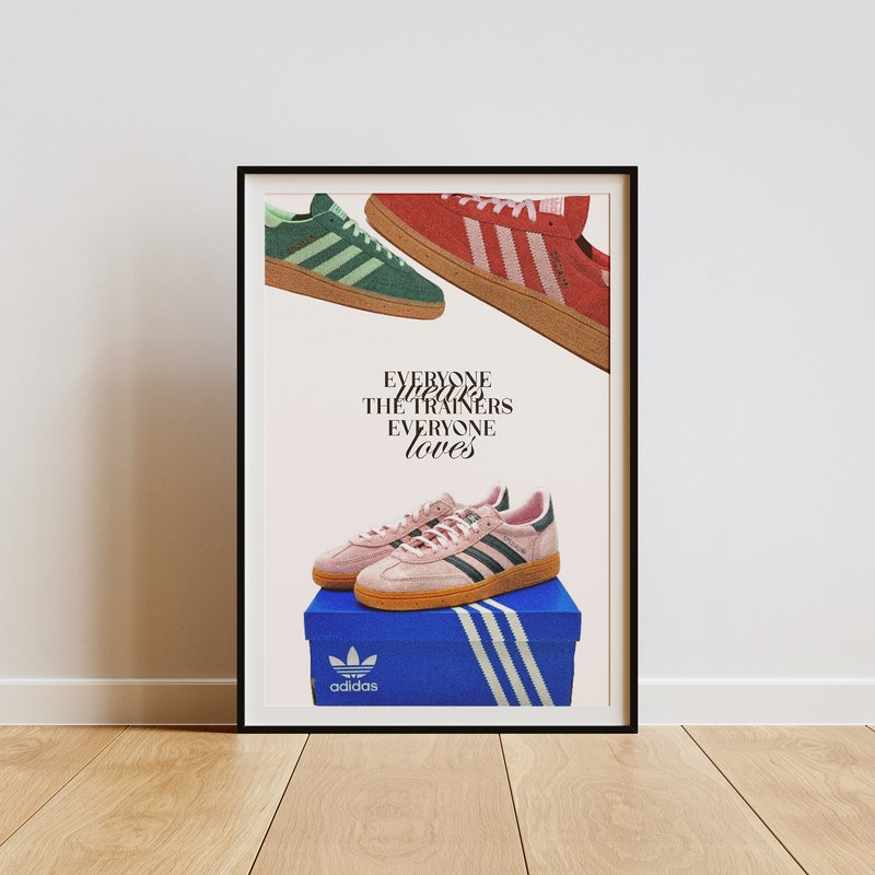 Adidas Posters Wall Art - Etsy