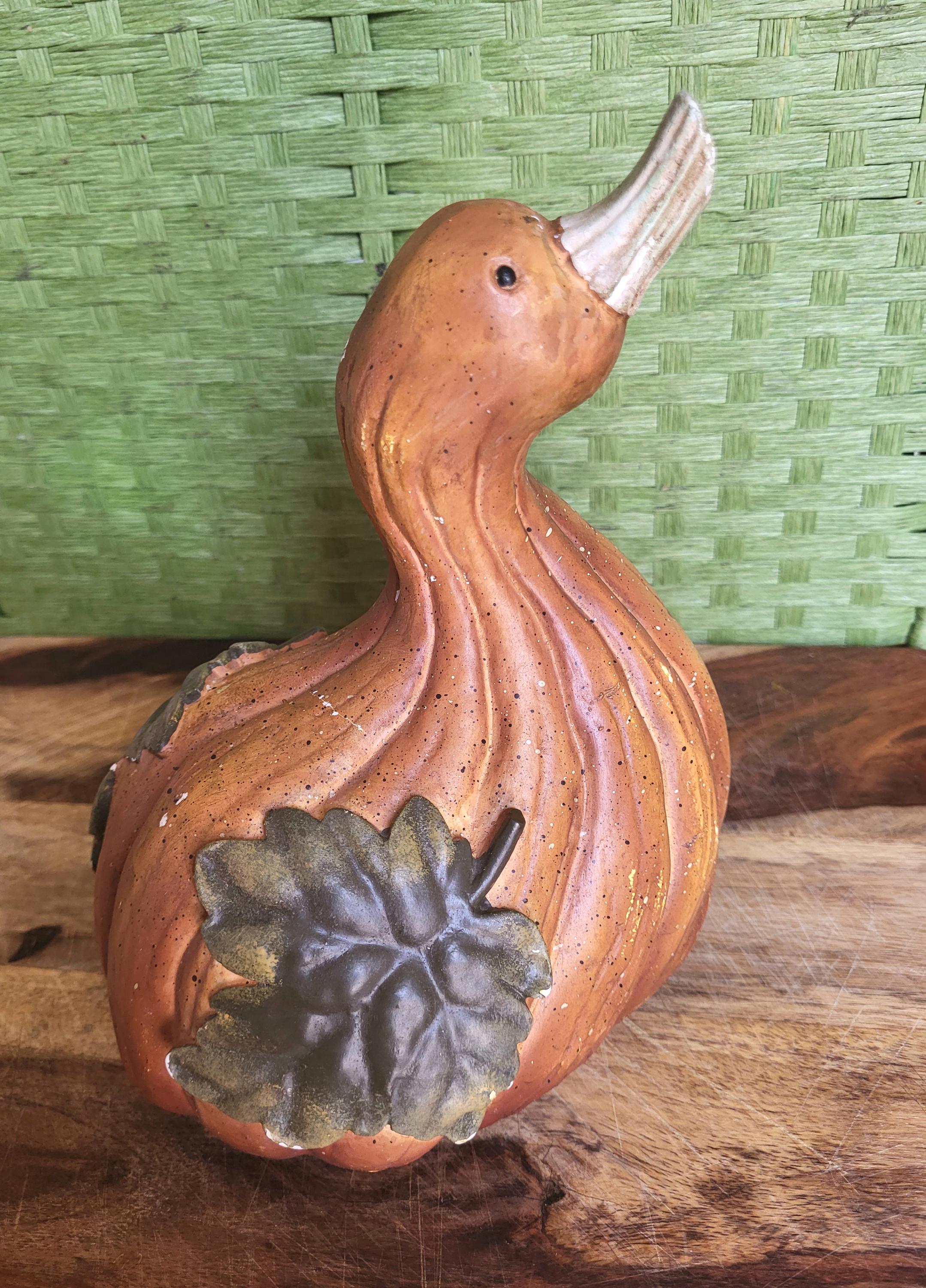 Vtg Ducks Geese Gourd Ceramic Figurines - Etsy