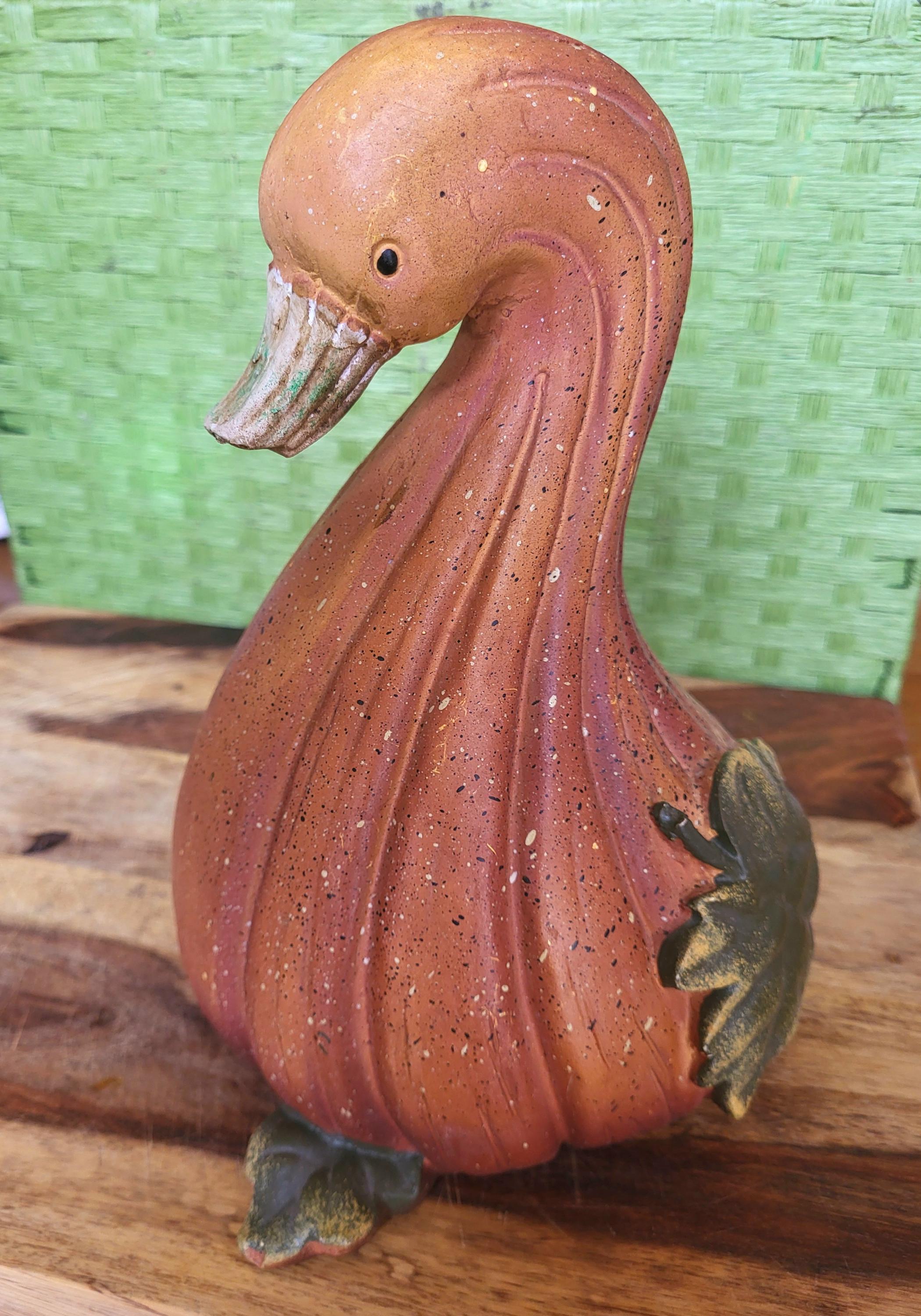 Vtg Ducks Geese Gourd Ceramic Figurines - Etsy