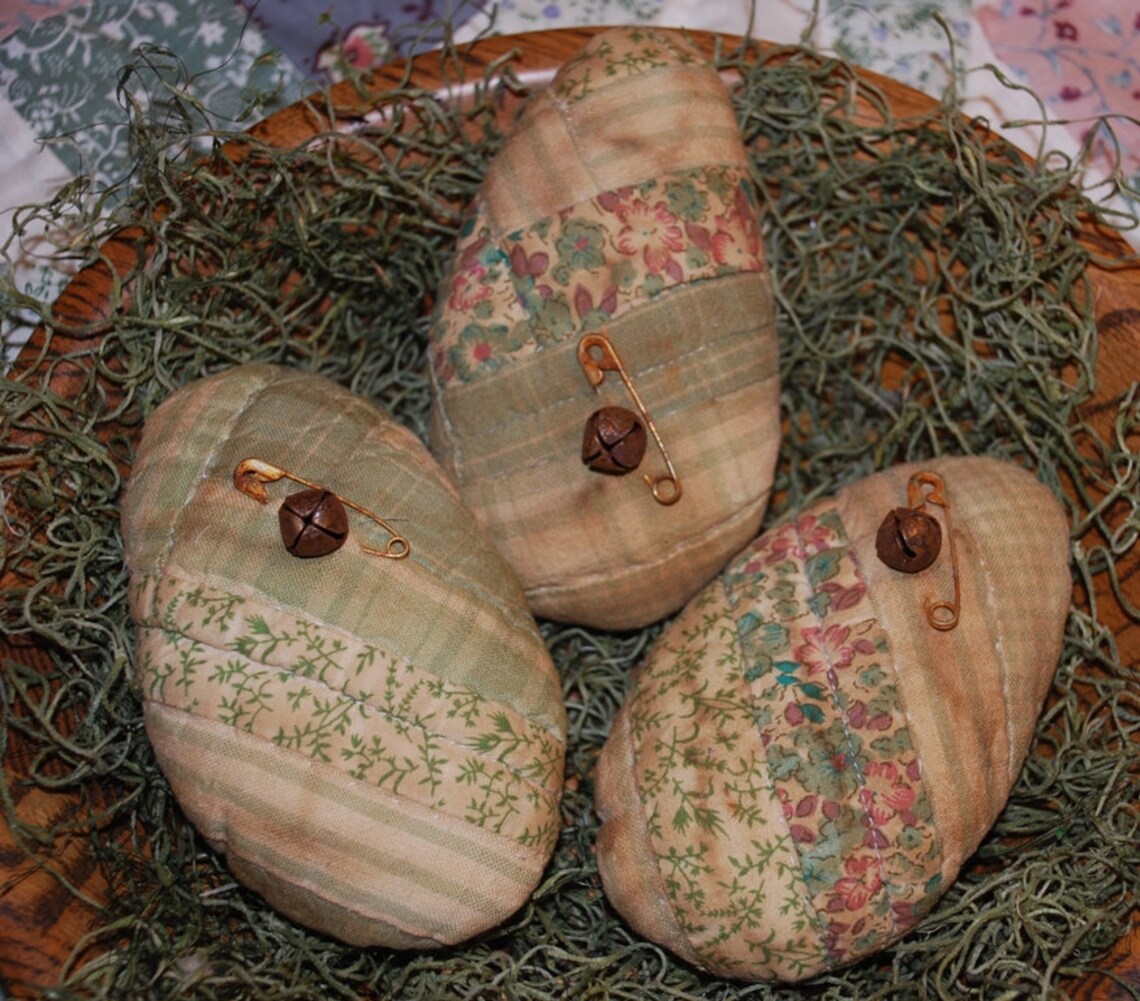 Primitive Digital Pattern EPATTERN Folk Art Primitive Chicks and ...