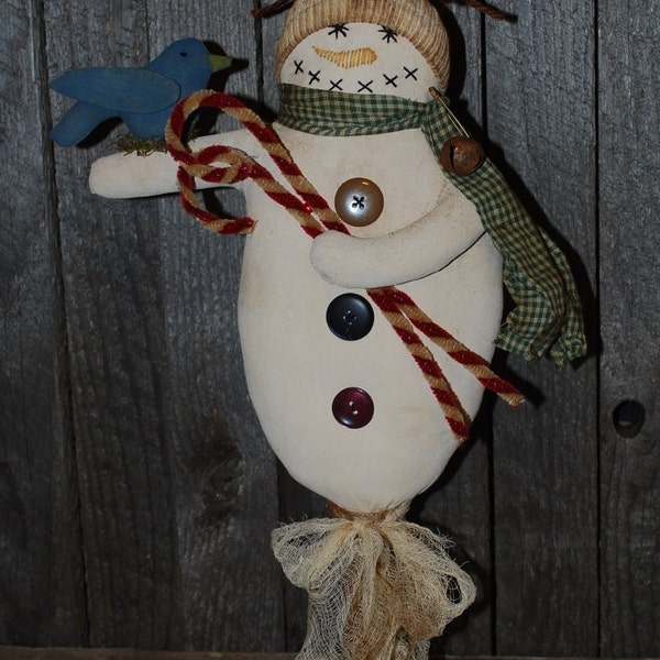 Primitive Snowman Patterns - Etsy