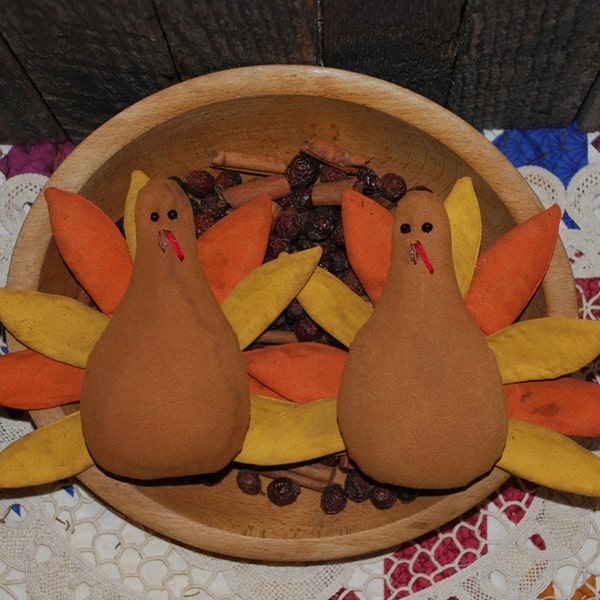 Primitive Turkey Pattern - Etsy