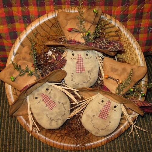 Primitive Chicken Bowl Fillers Epattern PDF Pattern Instant - Etsy