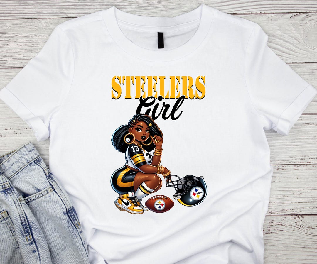 Steelers Girl Canva Pro PNG (non Editable) - Etsy
