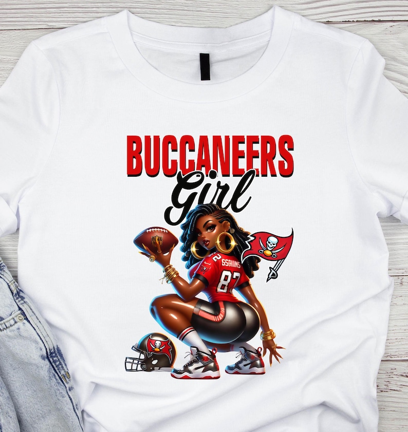 Bucs Girl PNG (non Editable) - Etsy