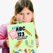 ABC/123 Pre-k Activity Book - Etsy