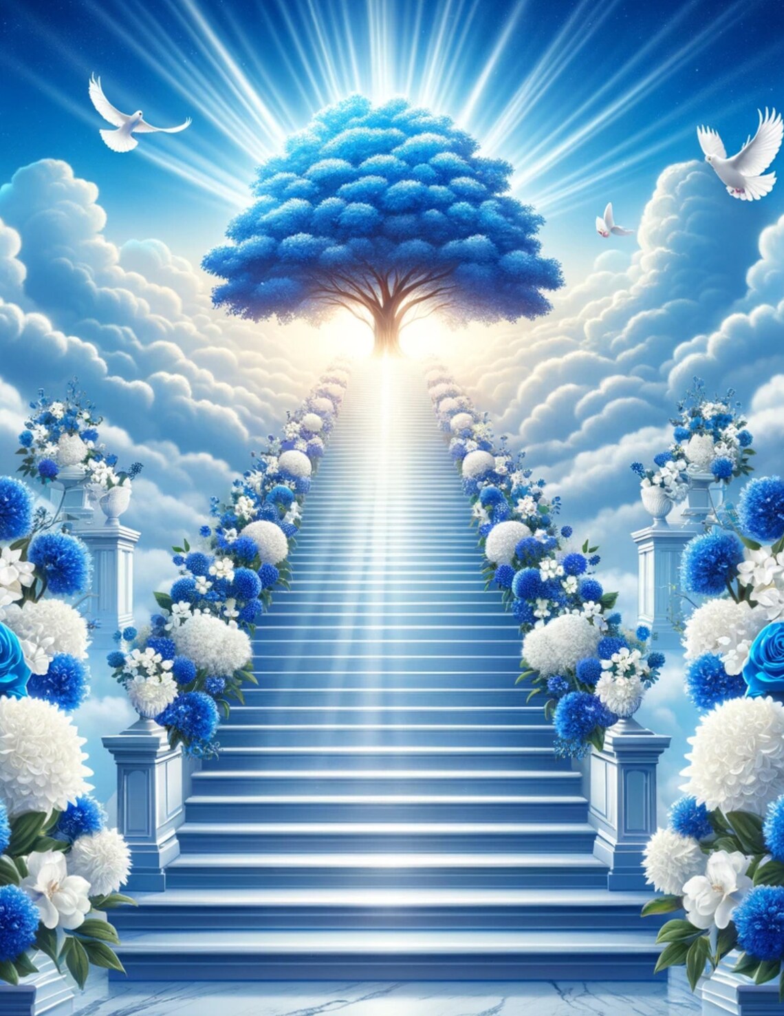 Tree of Life Memorial Background Bundle (non Editable PNG) - Etsy