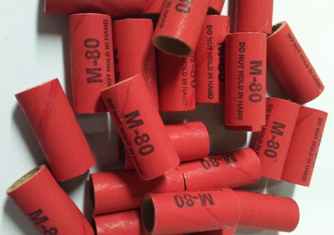 Pyro Tube Stamped M80 9/16 X 1-1/2 50ct - Etsy