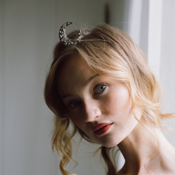 Moon Crystal Tiara - Etsy