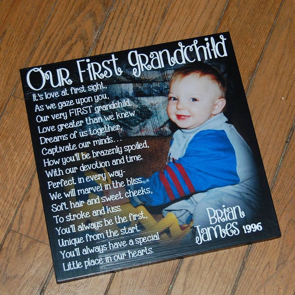 First Grandchild - Etsy