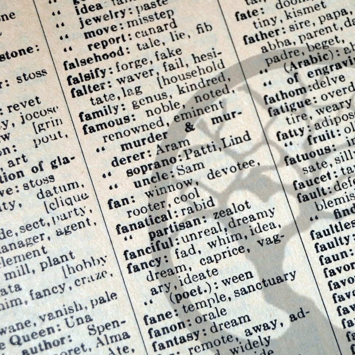 Printable Dictionary Pages Family Home Love Instant Download | Etsy