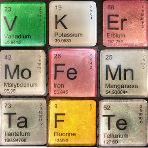 It's Elementary® PERIODIC TABLE of Elements Soap/geek Gift/element ...