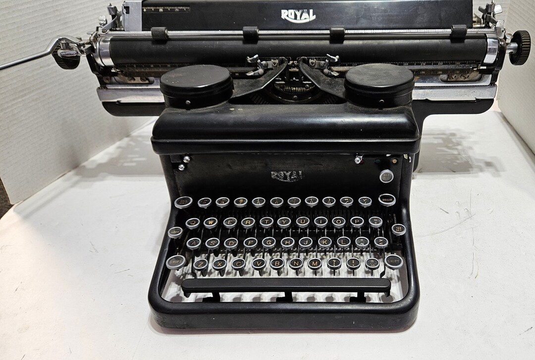 Vintage ROYAL TOUCH CONTROL Manual Typewriter Works see Description - Etsy
