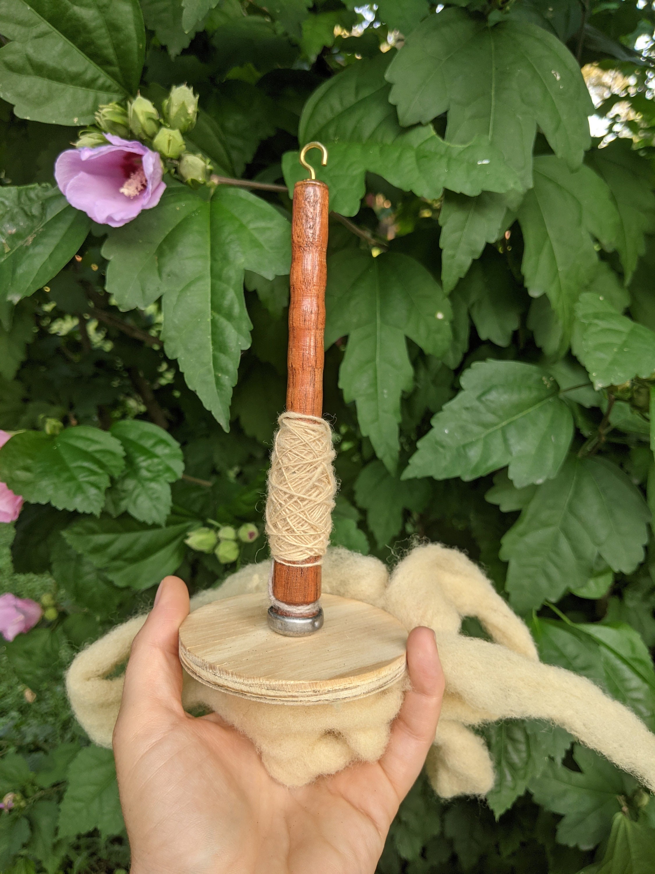 CLEARANCE Bottom Whorl Drop Spindle With Minor Flaws, Homemade Spindle ...