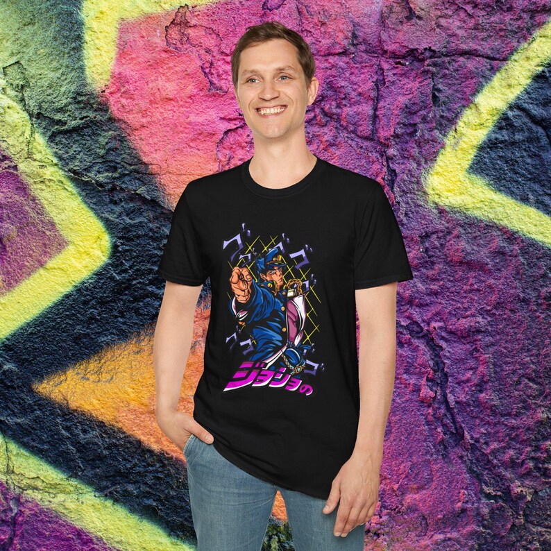 Jotaro Kujo jojos Bizzare Adventure, Jojo Shirt Merch, Anime Shirt ...