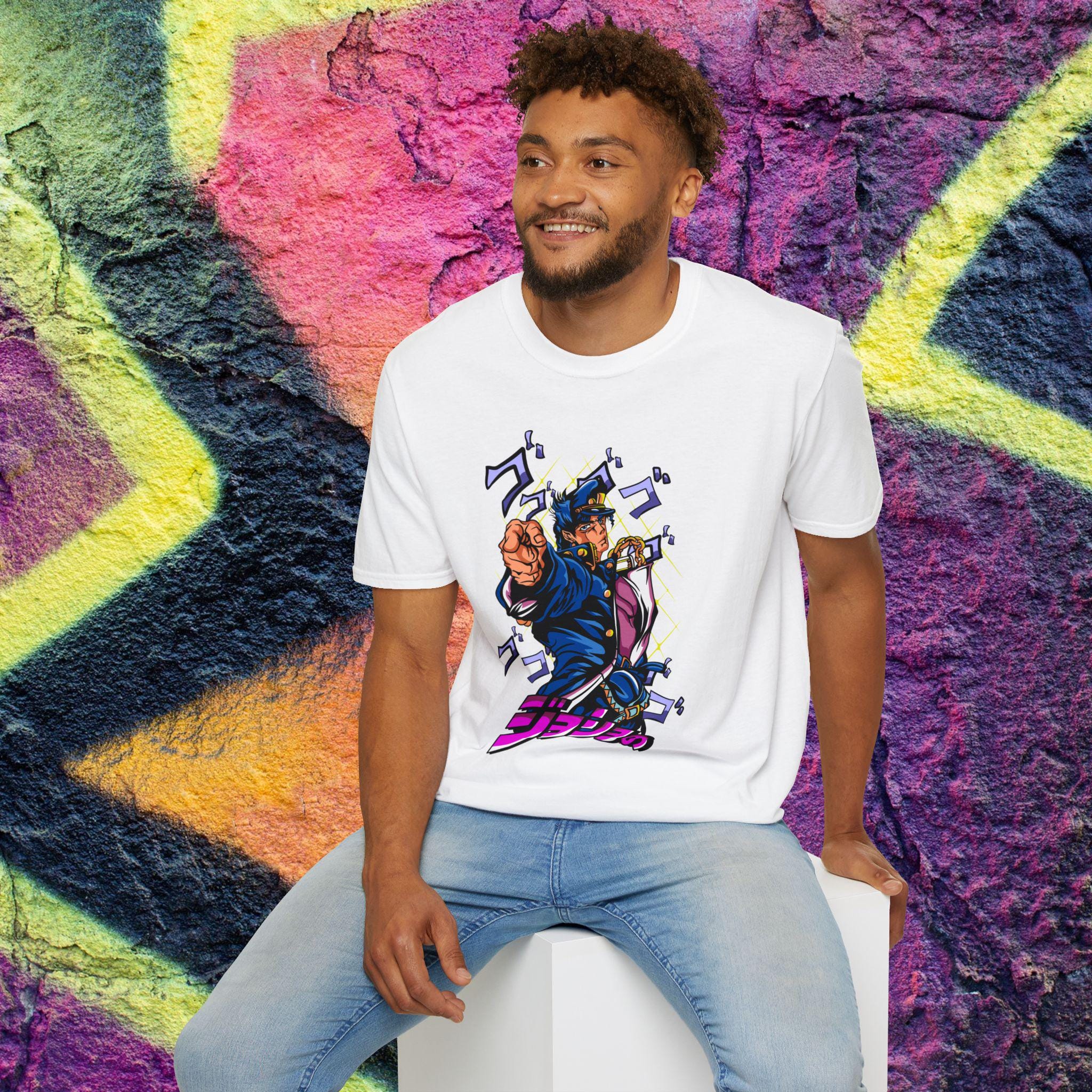 Jotaro Kujo jojos Bizzare Adventure, Jojo Shirt Merch, Anime Shirt ...