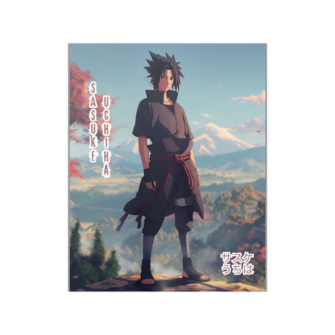 Sasuke Uchiha avenger Poster, Best Anime Wallart, Best Anime Posters ...