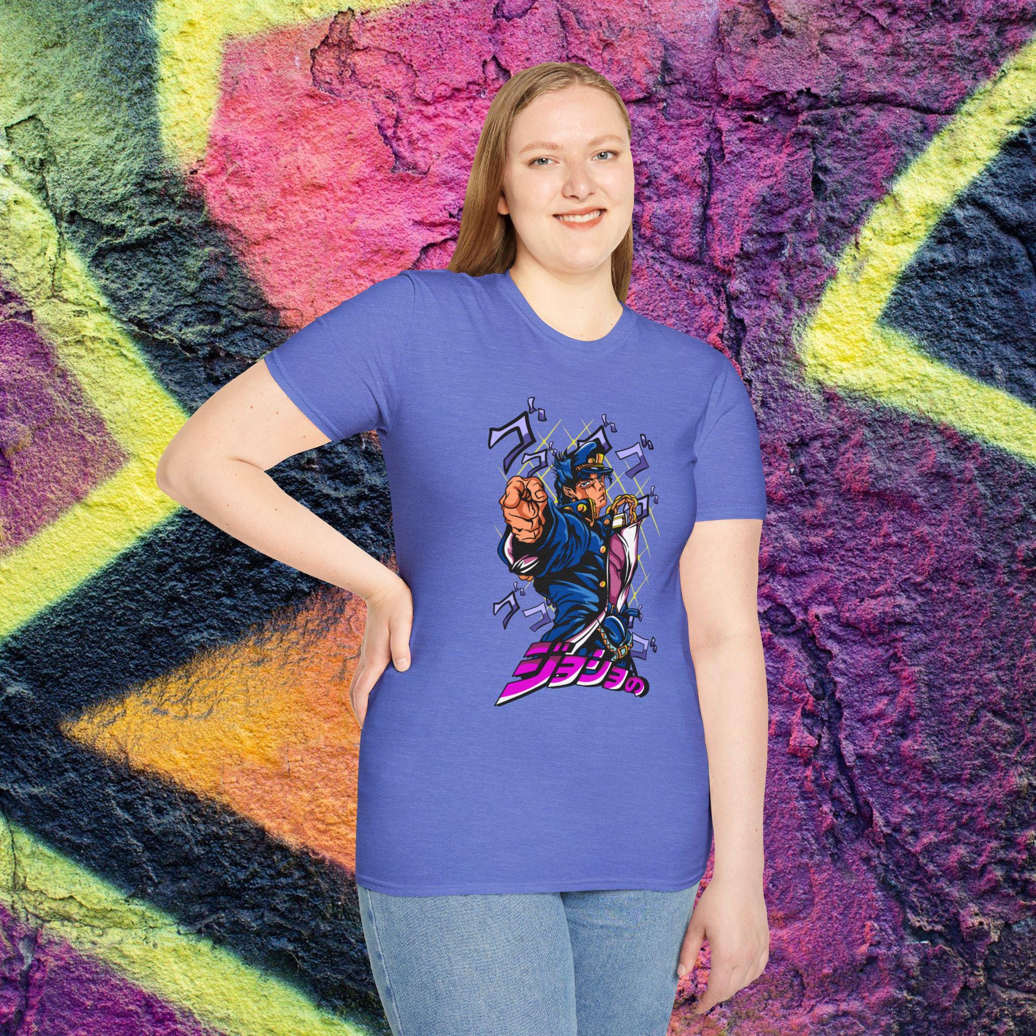 Jotaro Kujo jojos Bizzare Adventure, Jojo Shirt Merch, Anime Shirt ...