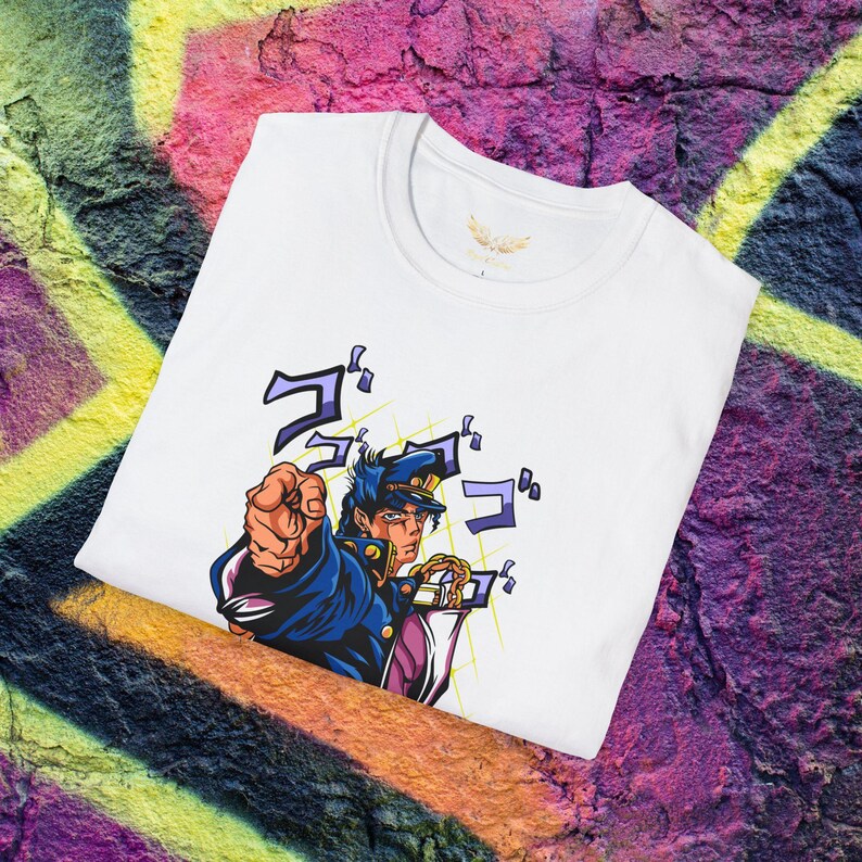 Jotaro Kujo jojos Bizzare Adventure, Jojo Shirt Merch, Anime Shirt ...