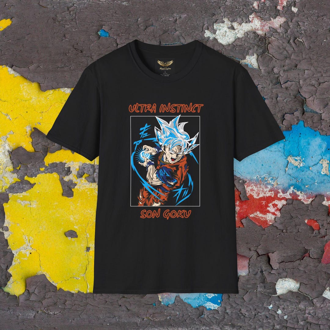 Son Goku ultra Instinct, Best Anime Gift, Anime Shirt, Anime Merch ...
