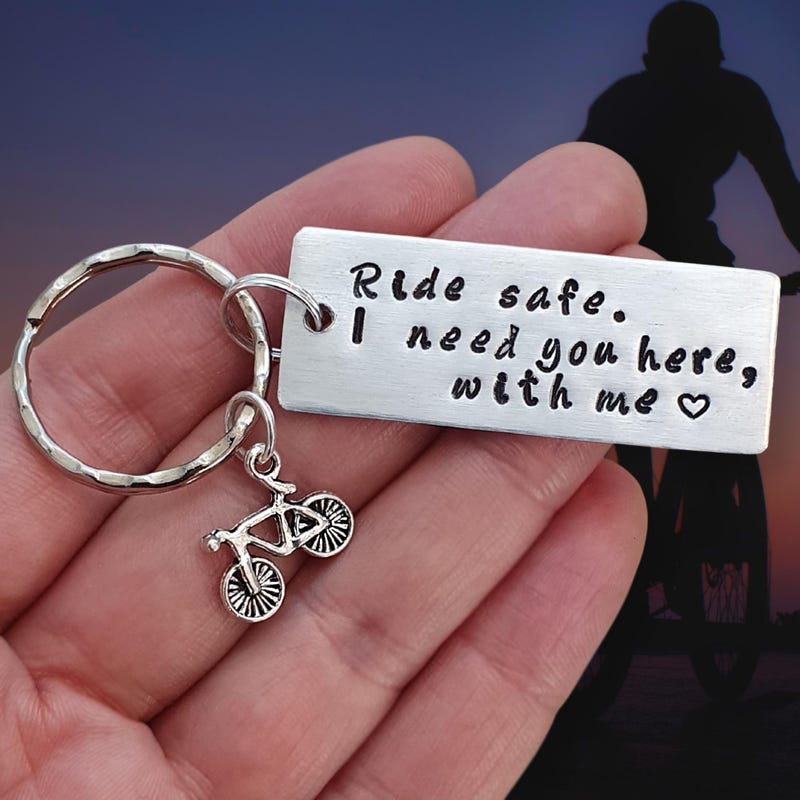 Bicycle Keychain - Etsy